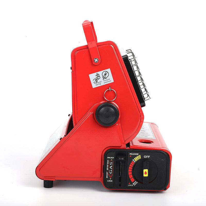 The Ultimate 2-in-1 Portable Camping Heater & Stove – Easy Living Gadgets